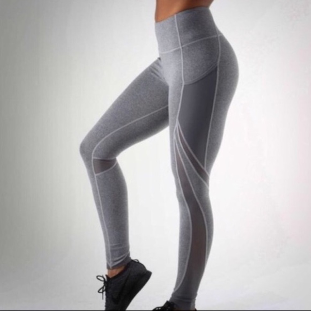 Gymshark - Dry Sculpture Simply Mesh Leg - Gem